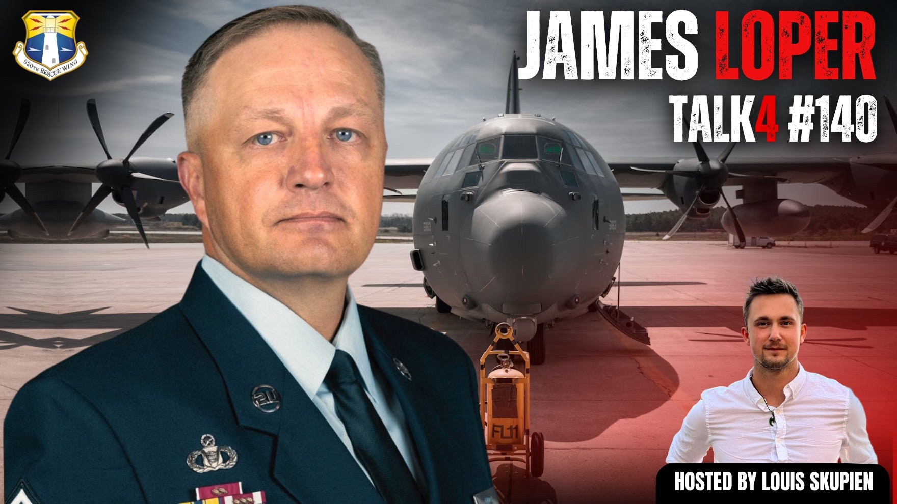 Inside the 920th Rescue Wing with Command Chief James Loper | Louis Sk