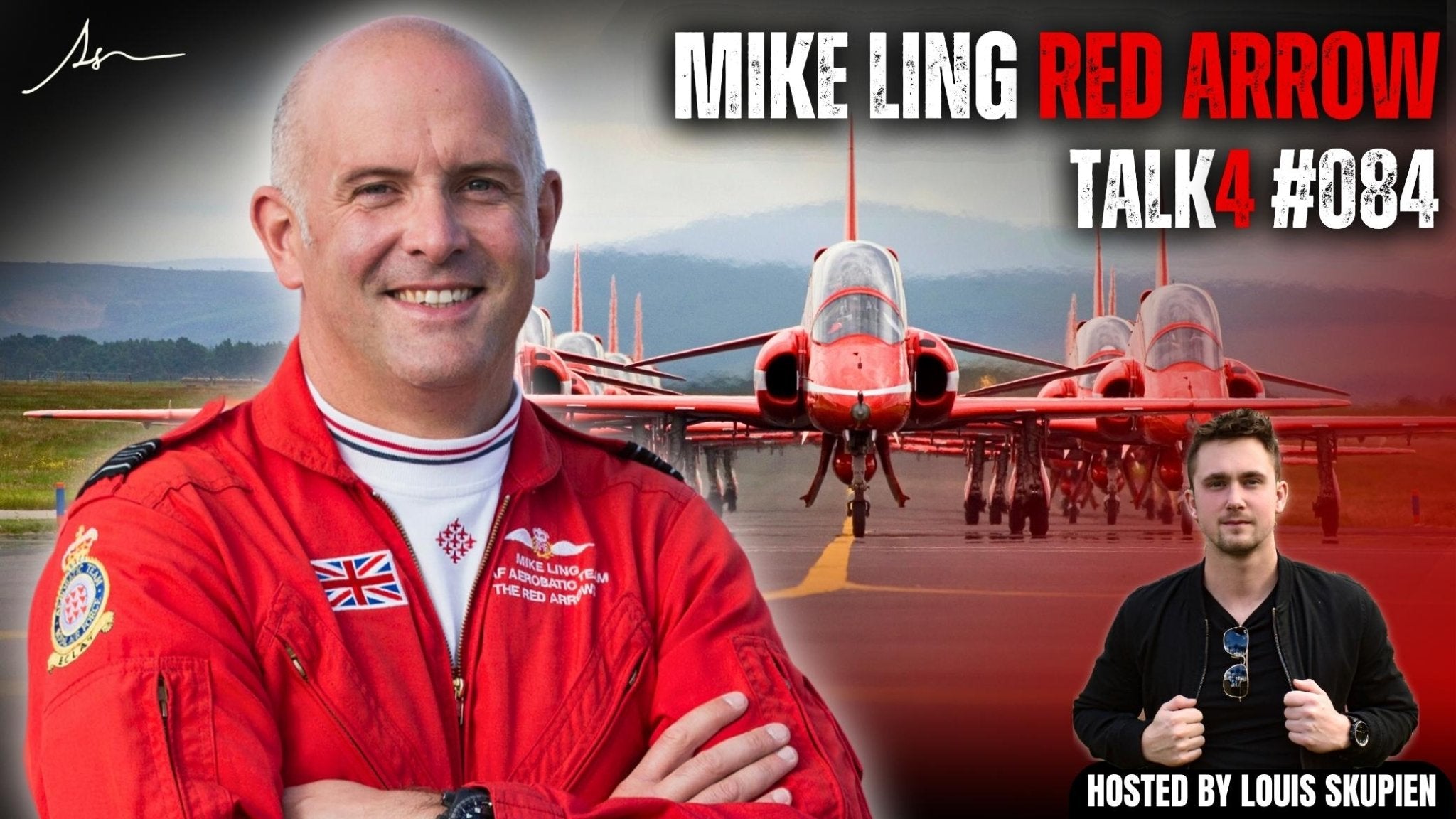 Mike Ling Pilot MBE | RAF Red Arrow's Longest Serving Jet Pilot | TALK
